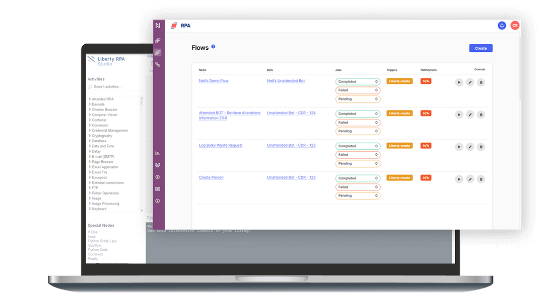 Liberty platform - Netcall