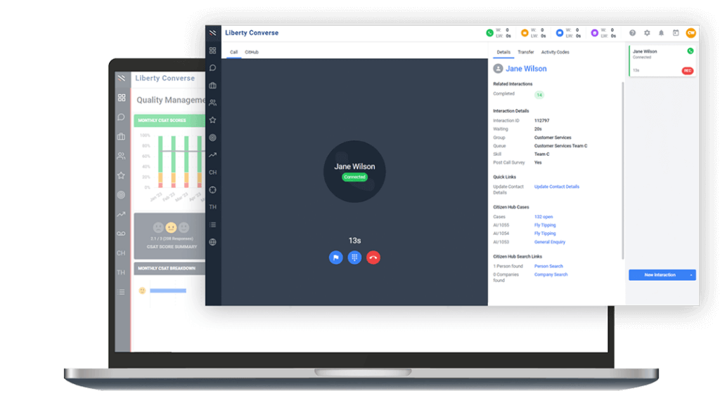 Liberty platform - Netcall