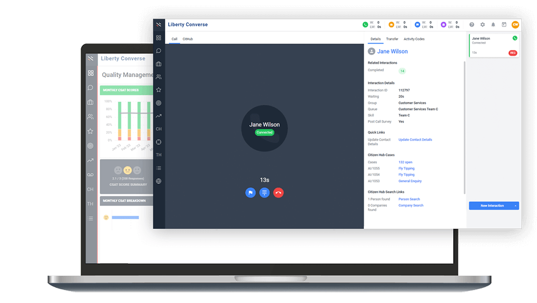 Liberty platform - Netcall