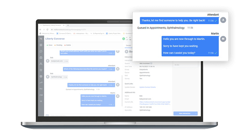 Intelligent routing - Netcall
